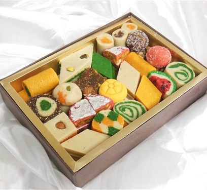 Mixed Ghee Sweets Pack: order online from India