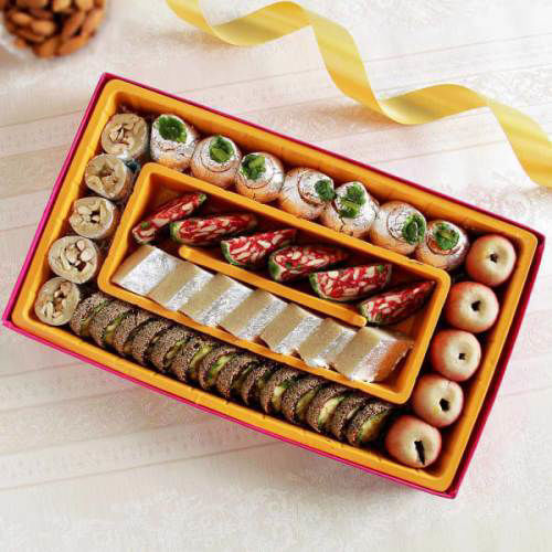Mixed Ghee Sweets Pack: order online from India